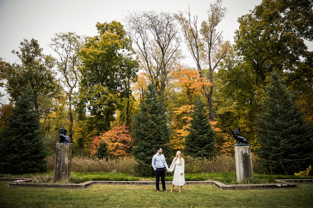 Maddy & Daley's Allerton Park Engagement | Rachael Schirano Photography